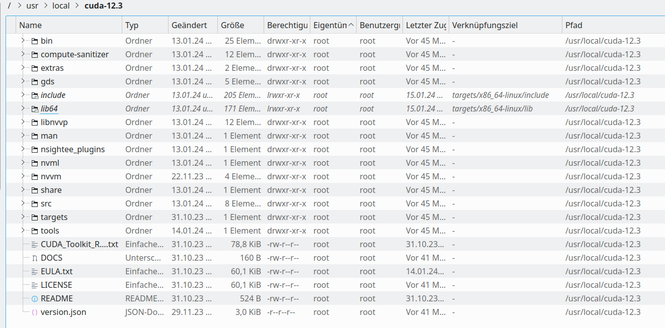 Installation of CUDA 12.3 and CuDNN 8.9 on Opensuse Leap 15.5 for ...